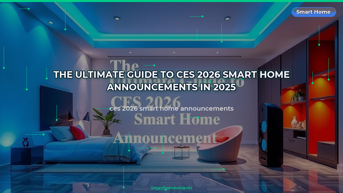 The Ultimate Guide to Ces 2026 Smart Home Announcements i...