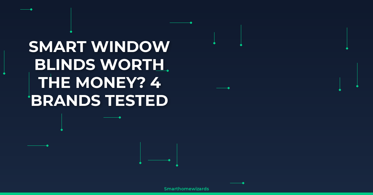 Smart Window Blinds Worth the Money? 4 Brands Tested Over 12 Months ...
