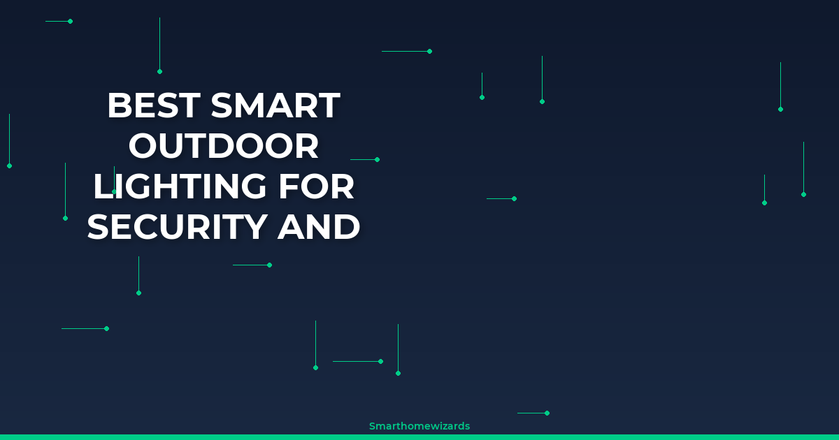 Best Smart Outdoor Lighting for Security and Curb Appeal - Smart Home ...