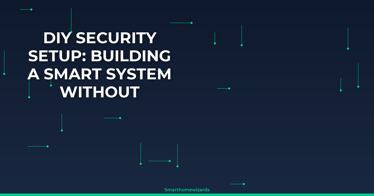 DIY Security Setup: Building a Smart System Without Breaking the Bank ...